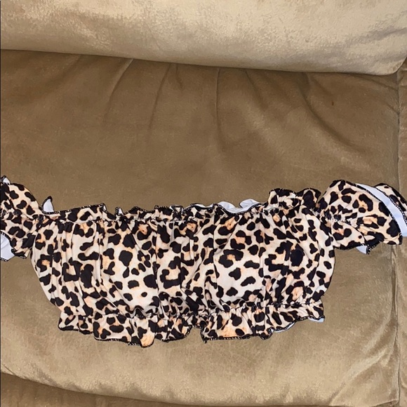Swim | Cheetah Bathing Suit Top | Poshmark